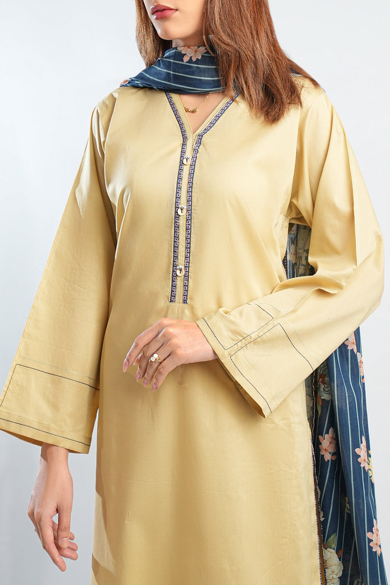 Solid Cambric Stitched 3 Piece – SAYA USA